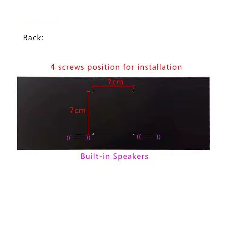Type-C USB Stretched LVDS Display Panel Portable Full Hd LCD Monitor ...